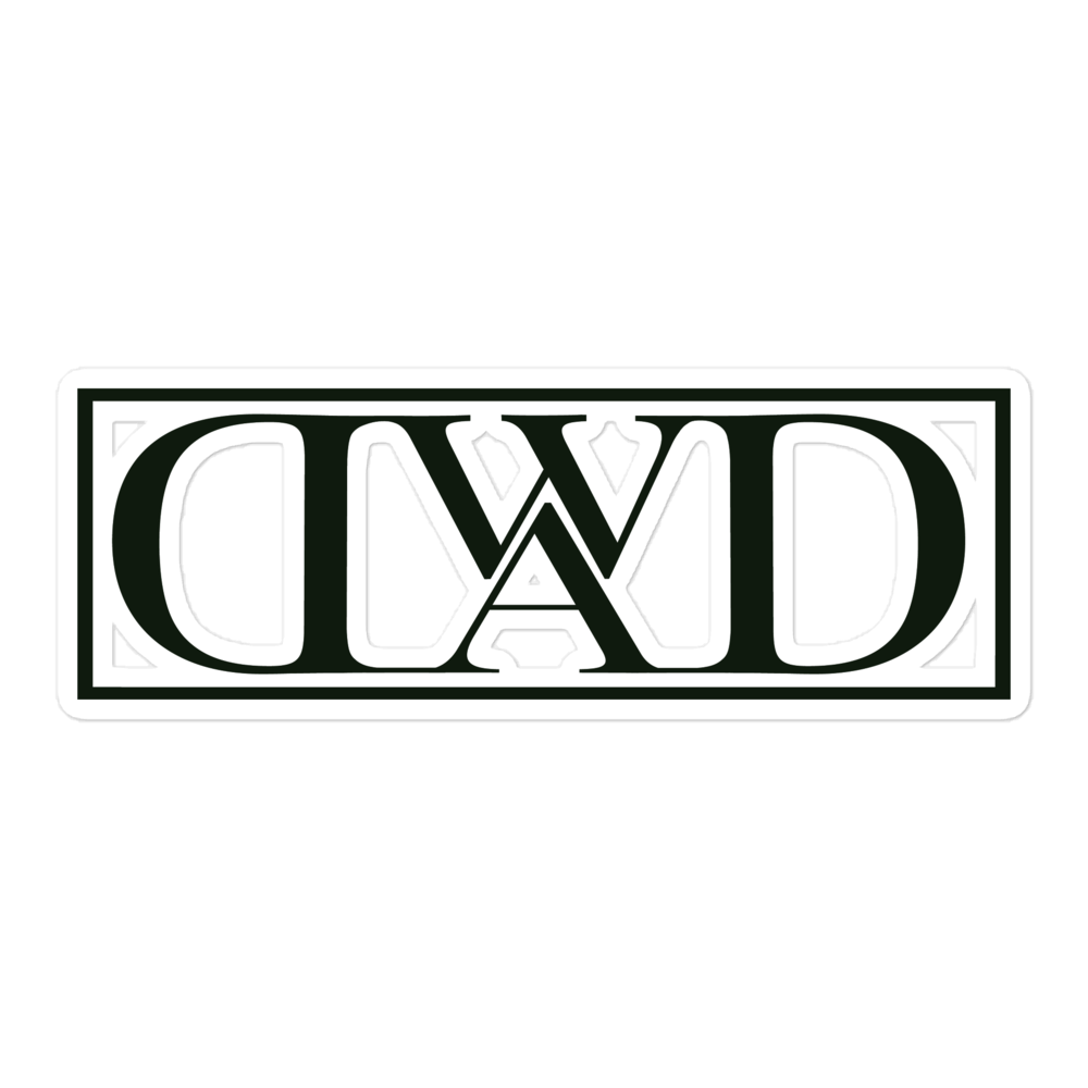 DWAD Logo Sticker – Don't Waste A Day